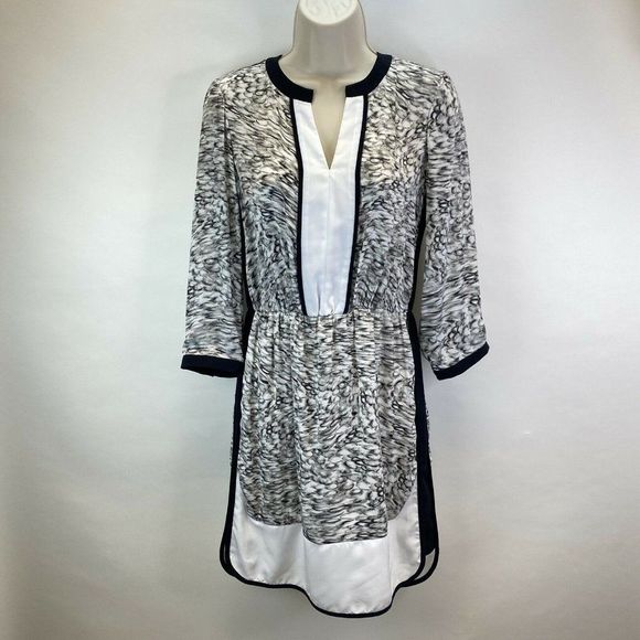 Ivy + Blu | Dresses | Ivy Blu Chloedao 34sleeve Crew Open V Neck Co ...